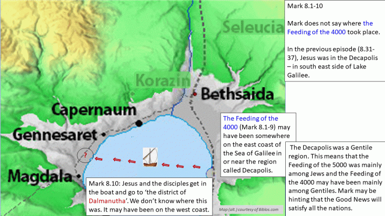 Mark 8:1-10 - BSL Bible